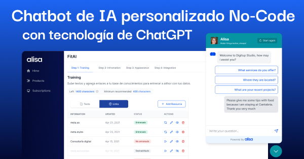 Alisa: Tu chatbot inteligente con IA y ChatGPT para atención al cliente ...